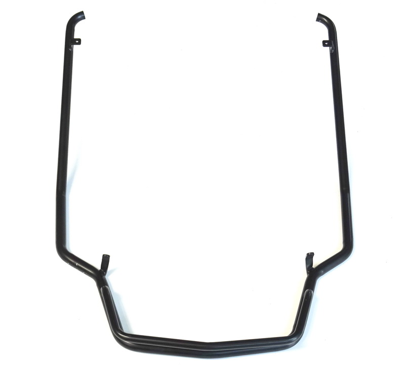 Casa Moto | Frontbügel lang, schwarz Pulverbeschichtet für Ape 50 ab Bj ...
