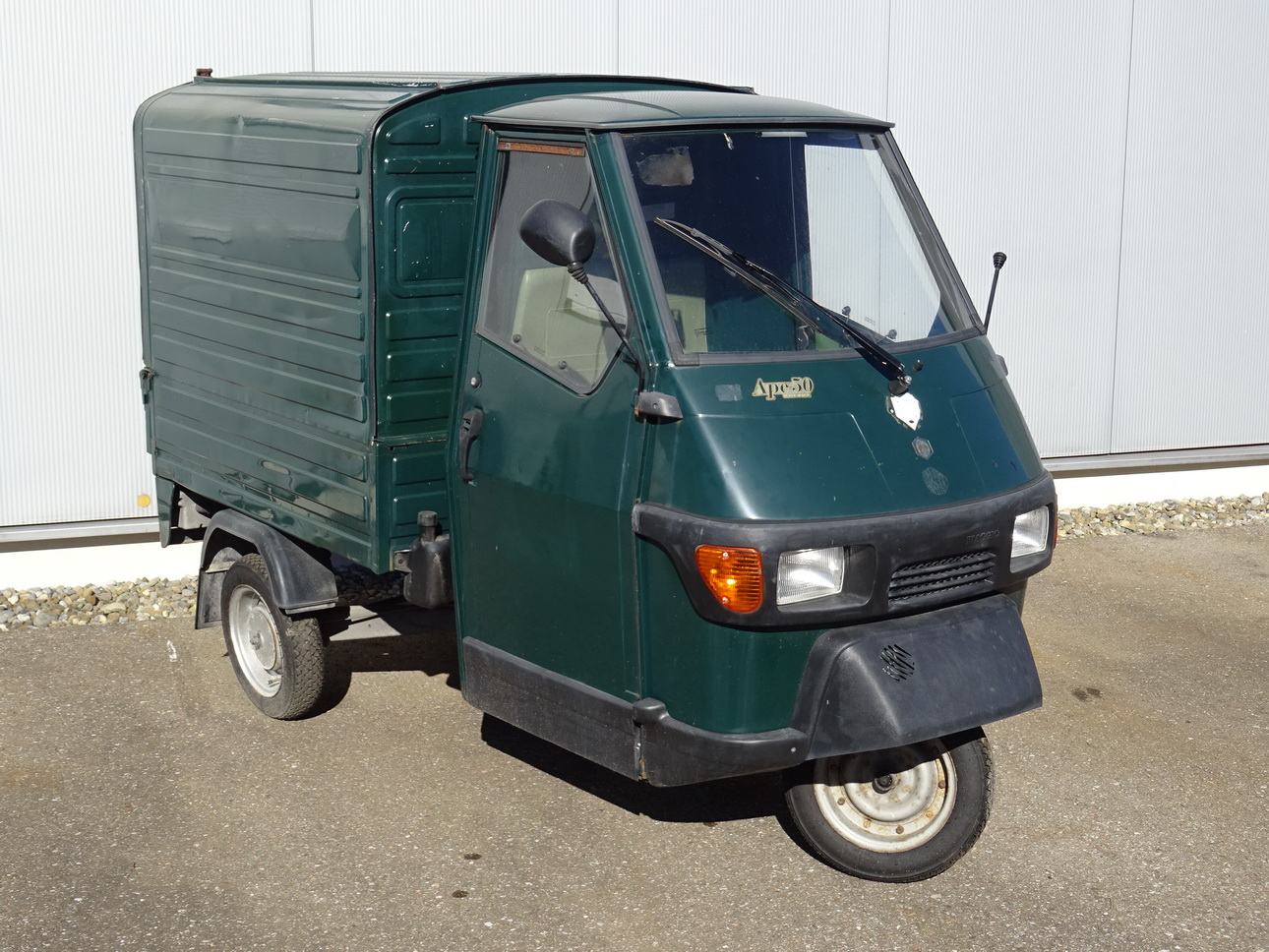 Casa Moto | Ape 50 Kasten Grün Gebrauchtfahrzeug Nr. A61 | Casa Moto Shop