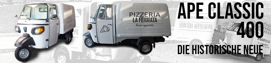 Casa Moto - Piaggio Ape Dreiräder und mehr | Onlineshop